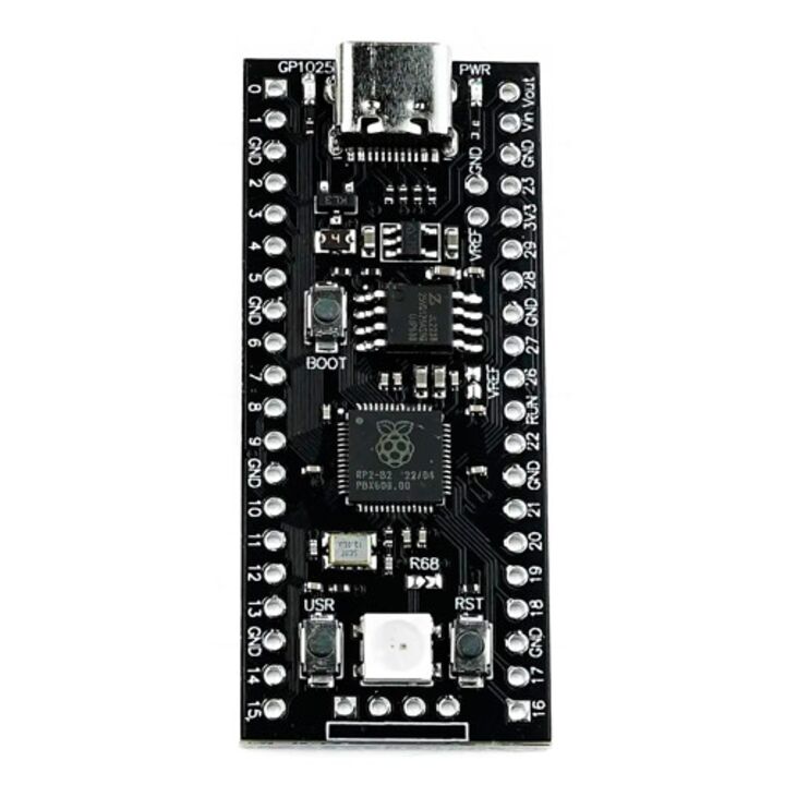 Raspberry Pi Pico RP2040 V1.3 Type-C 16Мб, Мікроконтролер